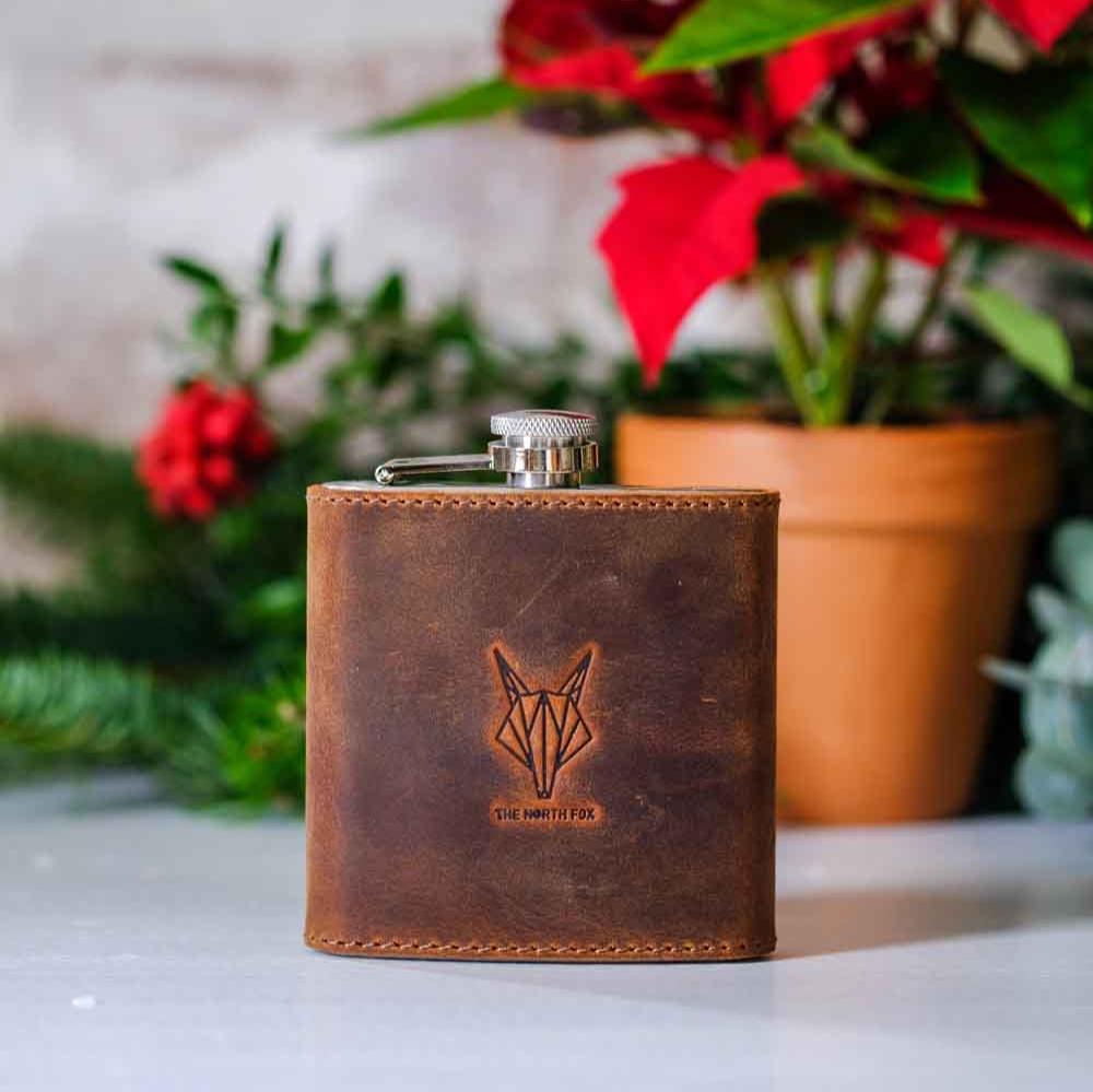 Leather Flask | The North Fox