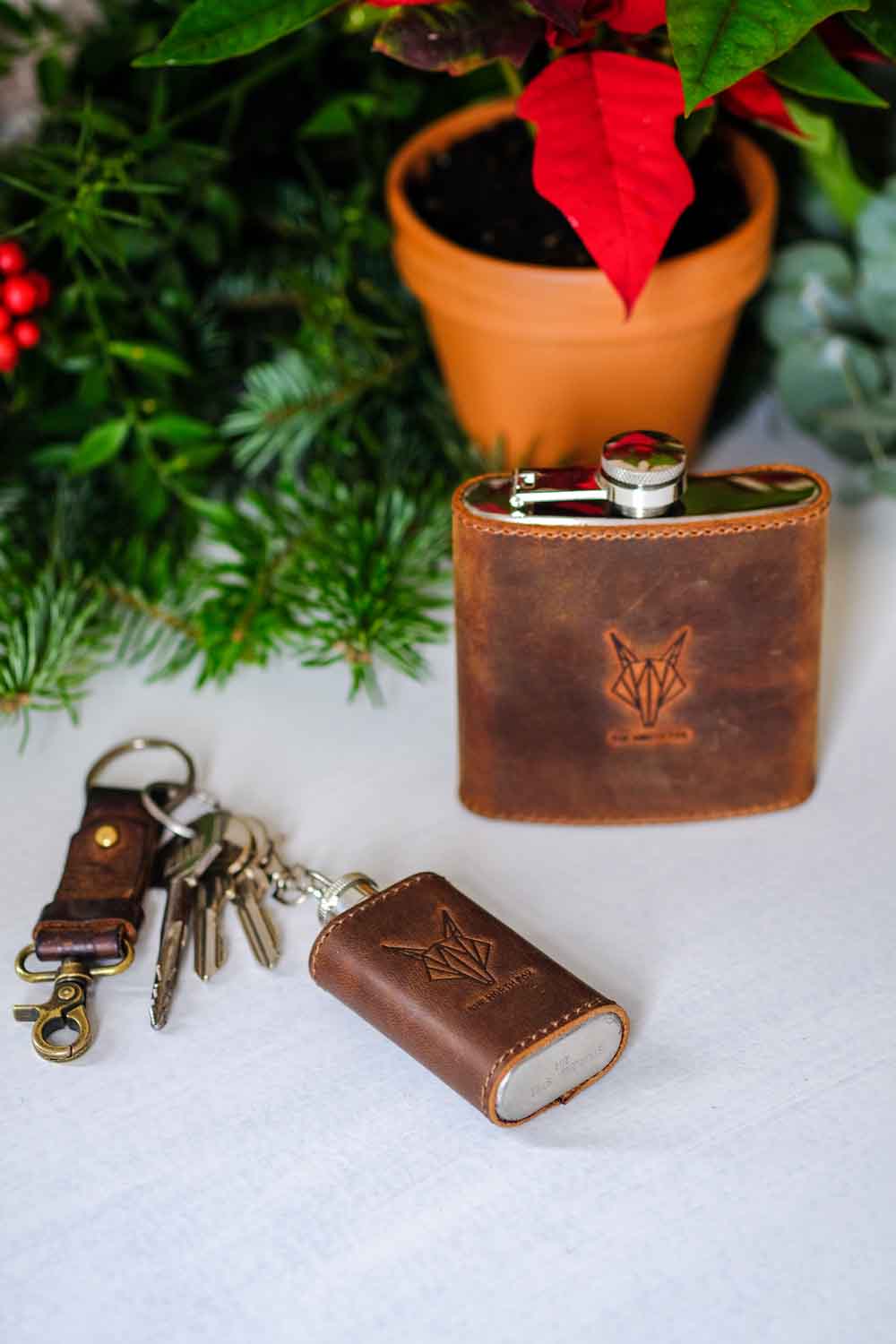 Leather Flask | The North Fox